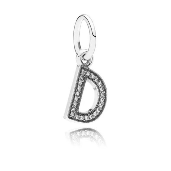 Pandora | Jewelry | New Authentic Pandora Alphabet Letter D Charm ...